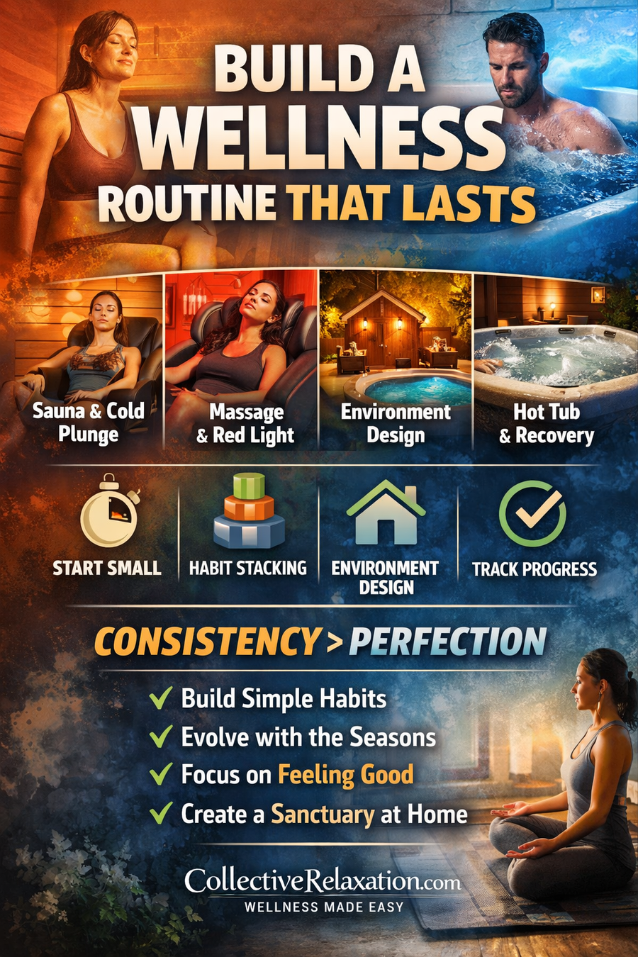 The Ultimate Home Wellness Routine: A Daily & Weekly Plan That Actuall